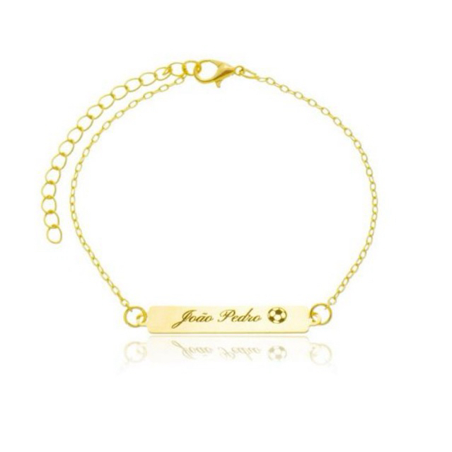 Pulseira unissex personalizada a laser ( Datas,simbolos,nomes ...