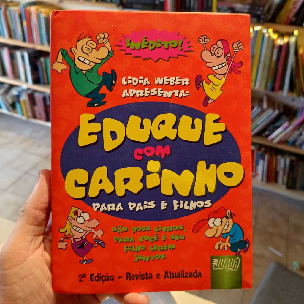 eduque com carinho para pais e filhos - Lidia Weber | Shopee Brasil