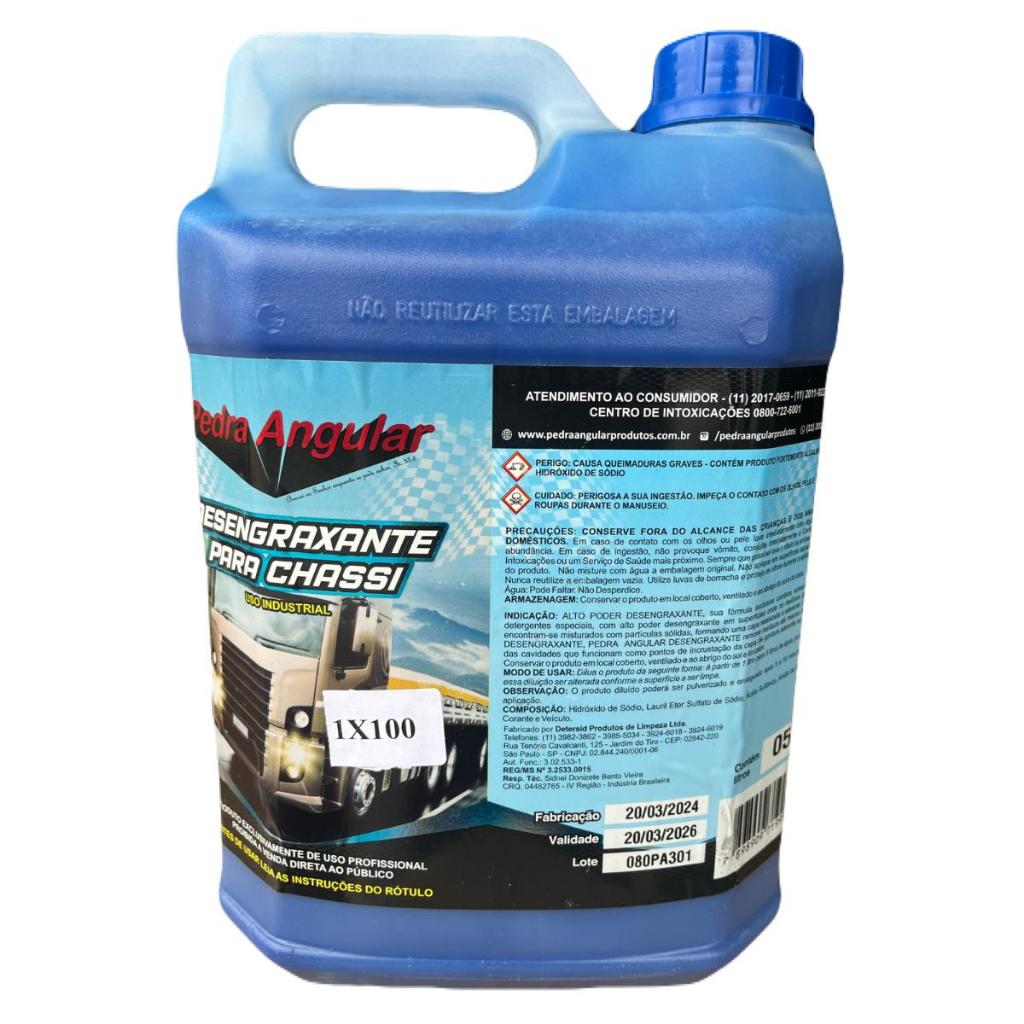 Desengraxante Solupan Super Concentrado Remove Graxa Oleo Sujeira Pesada 1/100 Pedra Angular 5L ...