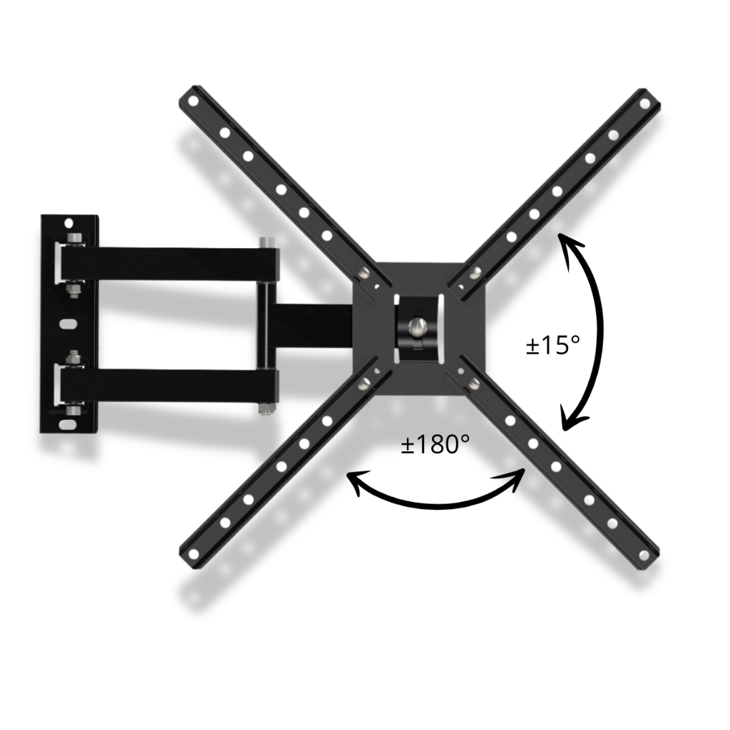 Suporte de TV Articulado de Parede para LED, LCD e Plasma Compatível ...