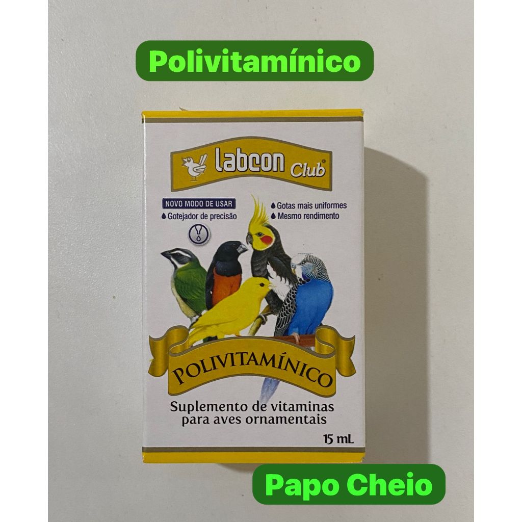 Alcon Labcon Club Polivitamínico 15 ml | Shopee Brasil