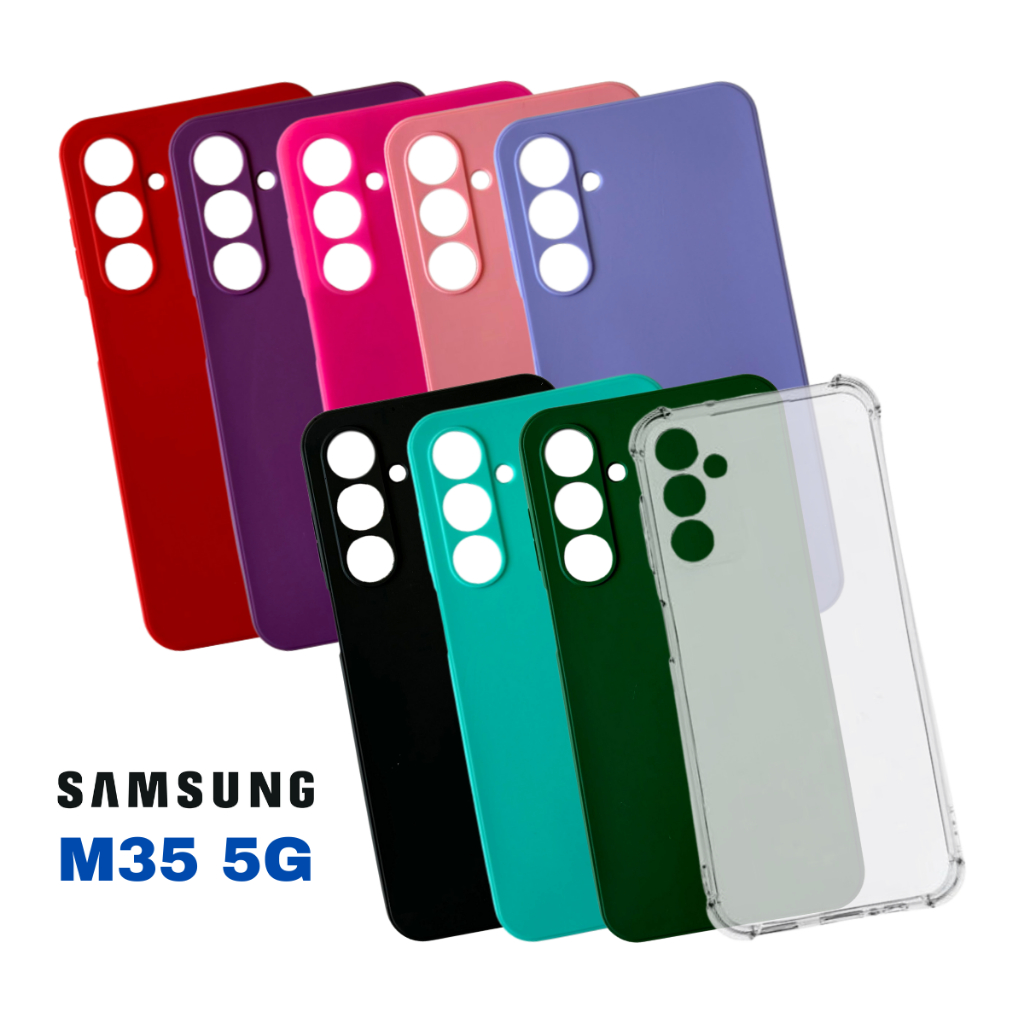 Capa Capinha Case Aveludada Compatível Para Samsung M35 | Shopee Brasil