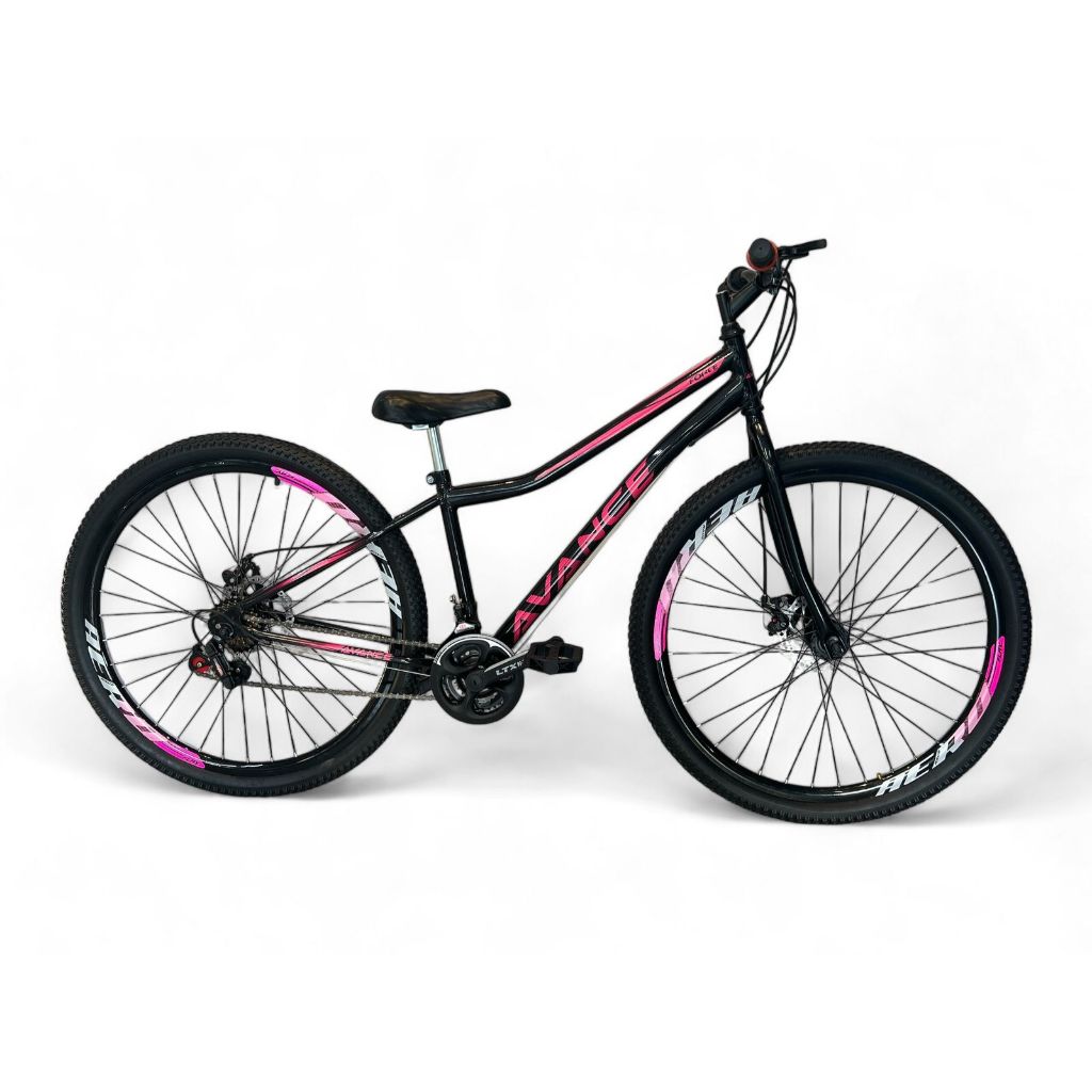 Bicicleta Bike mtb Aro 29 Avance Urban Feminina 21v Freio a Disco Rosa | Shopee Brasil