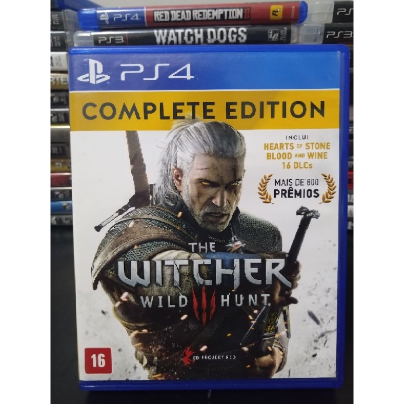 The Witcher 3 Complete Edition PS4 Português - Mídia Física - Pronta ...