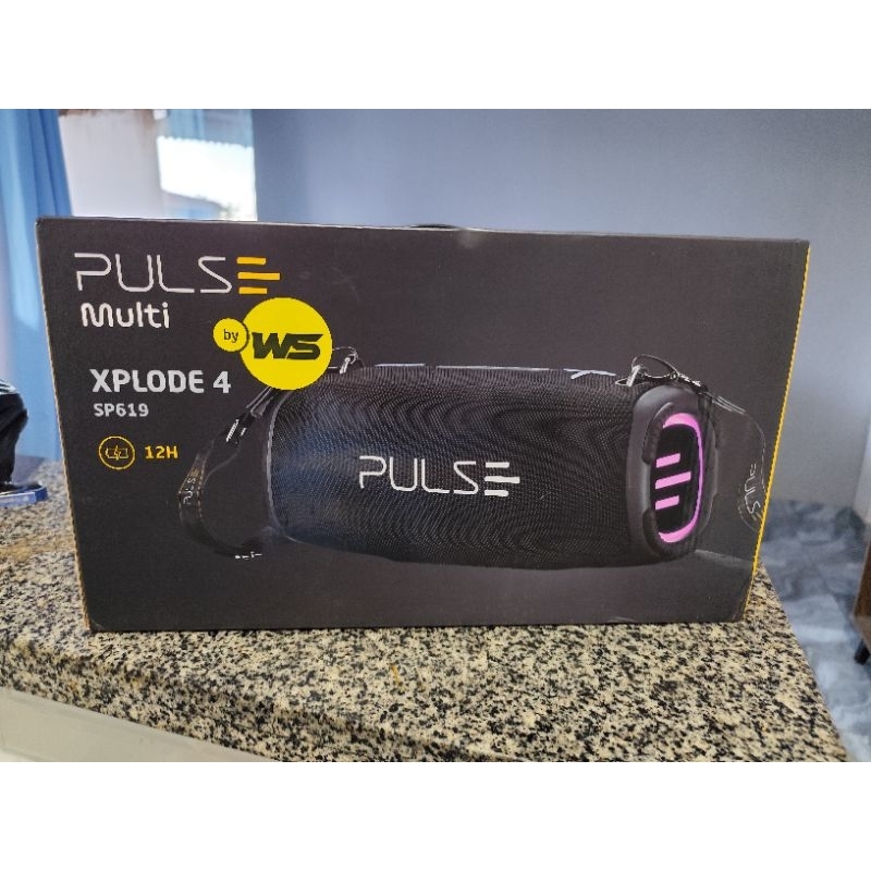 Caixa de Som Xplode 4 50W BT/AUX/USB/SD Pulse - SP619 | Shopee Brasil