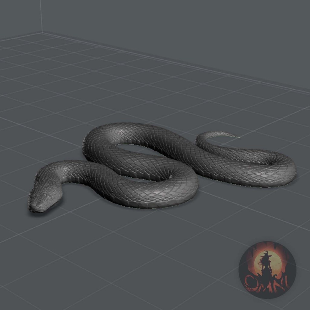 Miniatura Cobra Constritora - Manual dos Monstros RPG D&D | Shopee Brasil
