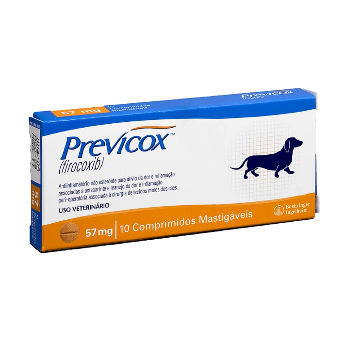Previcox Boehringer Ingelheim 57mg 10 comprimidos | Shopee Brasil