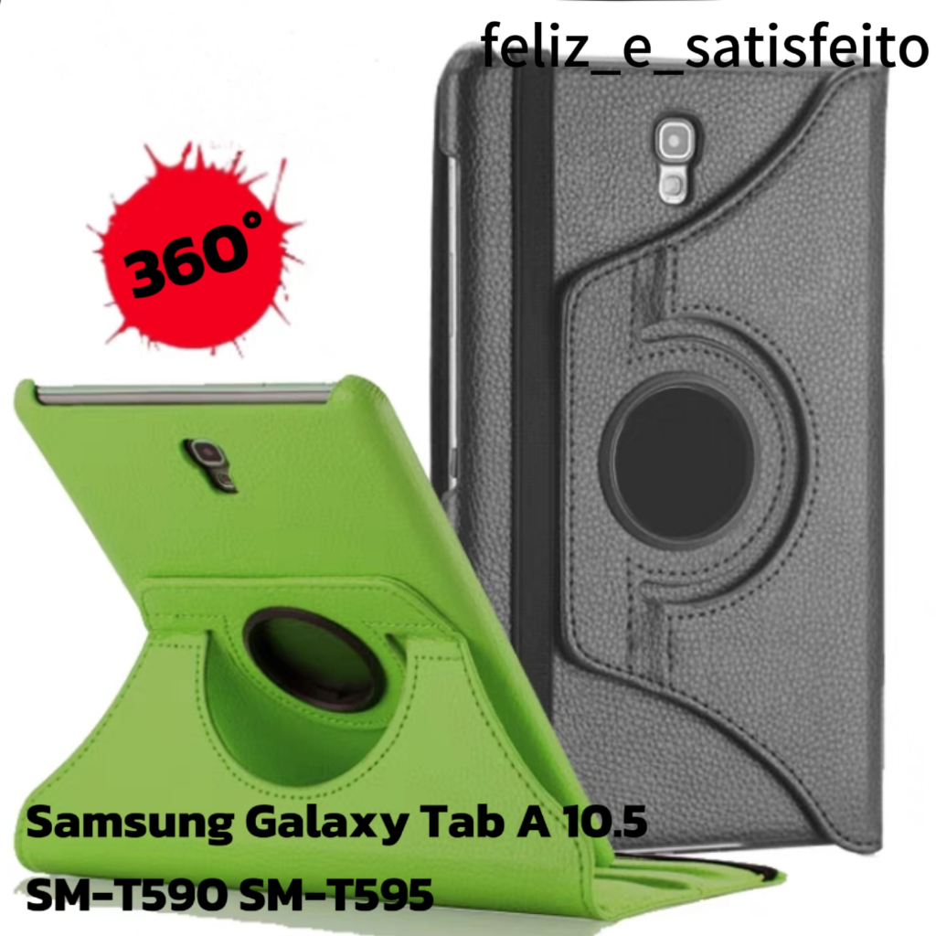 Capa Giratória Tablet Samsung Galaxy Tab A 10.5 Polegadas T590 eT595 ...