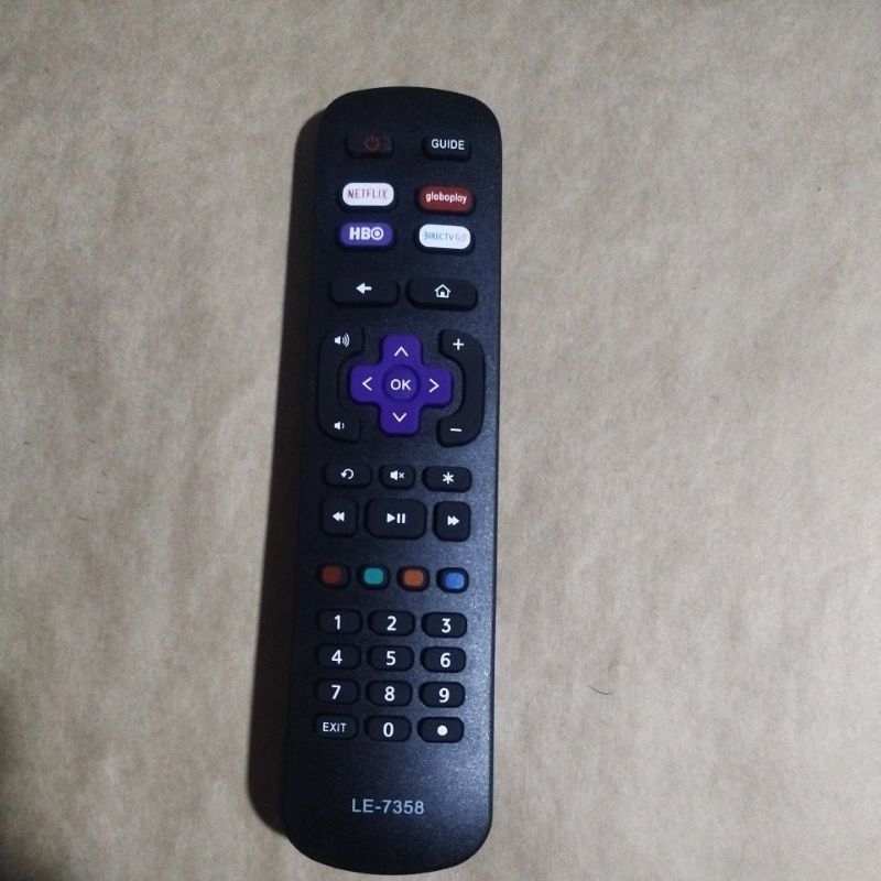 Controle Remoto tv Semp Roku Rc-nw32266001120(9185) | Shopee Brasil