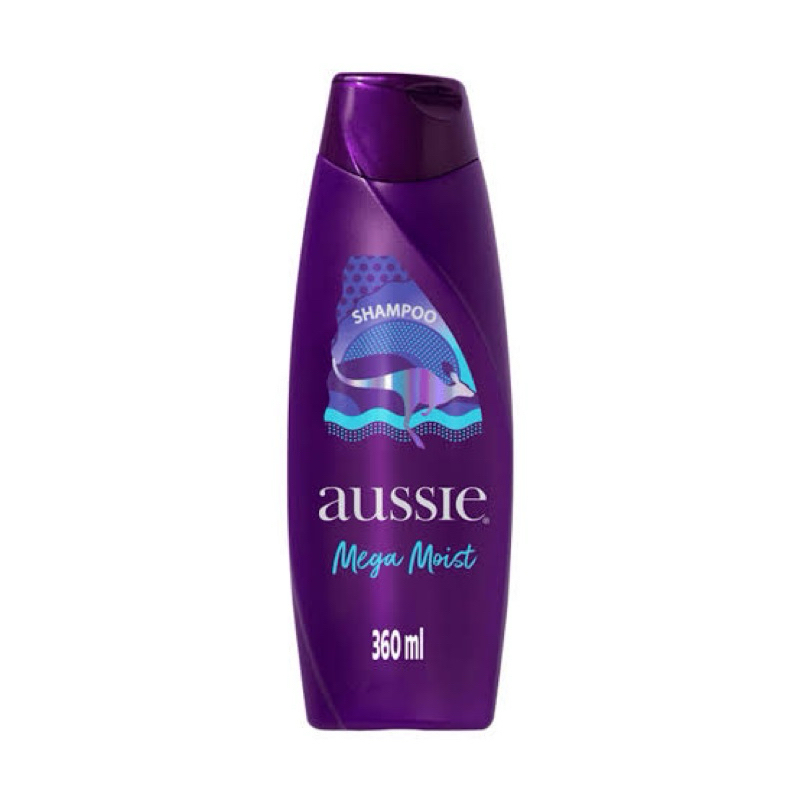 Shampoo Aussie Mega Moist Super Hidratação 360ml Shopee Brasil