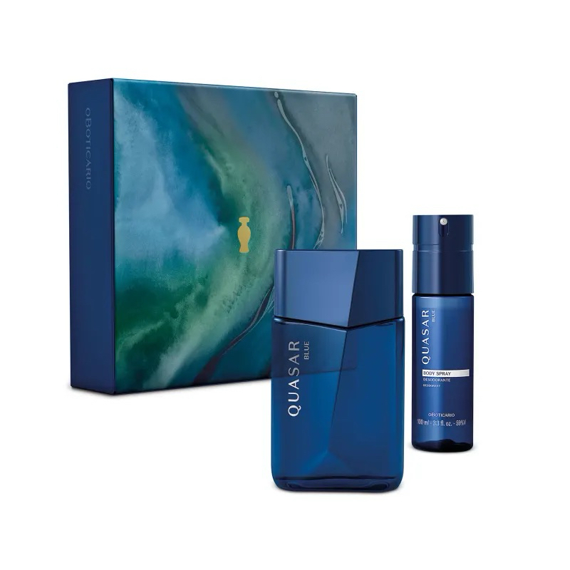 Kit Presente Quasar Blue (2 itens) | Shopee Brasil