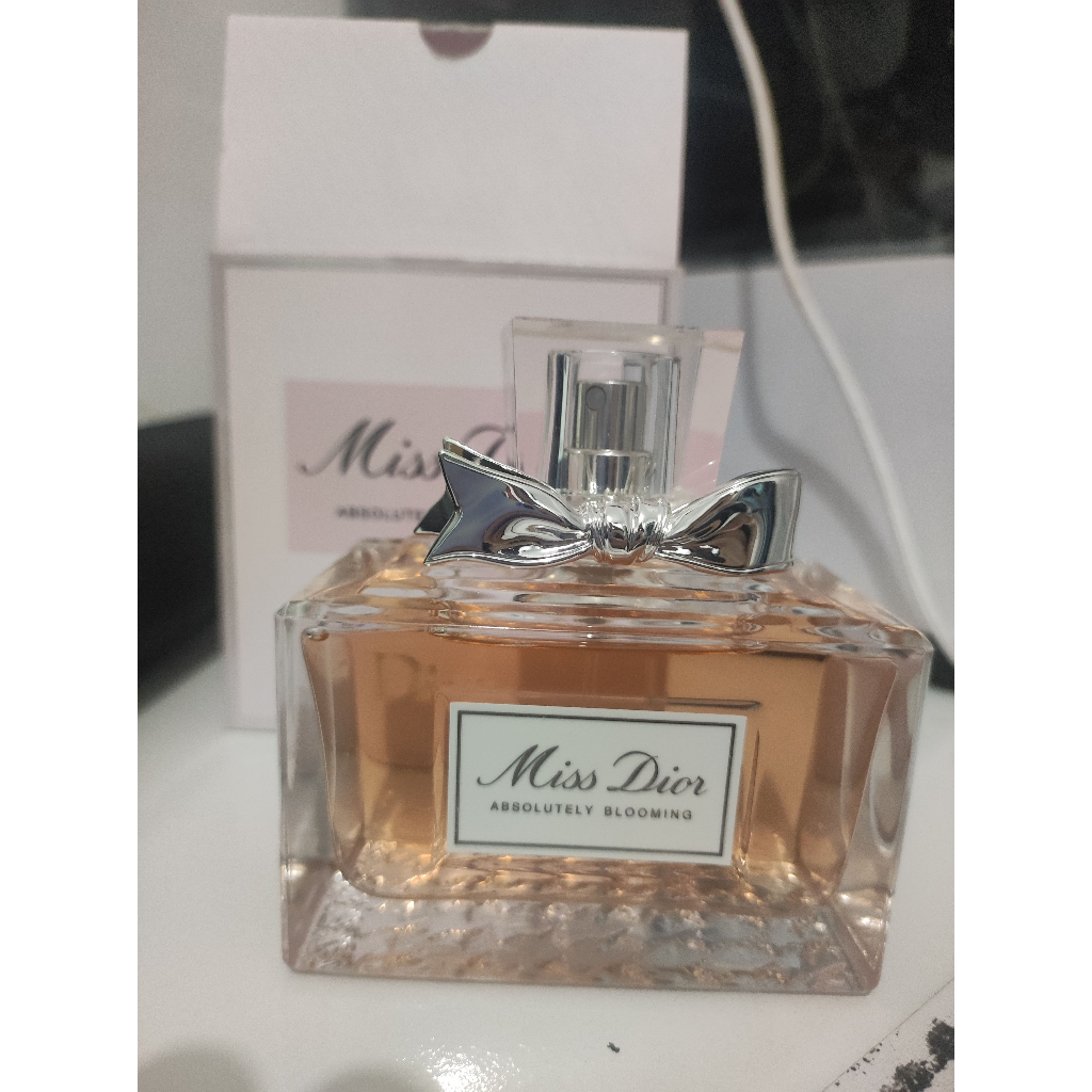 Perfume Miss Dior Absolutely Blooming Feminino Eau de Parfum - 100ml | Shopee Brasil