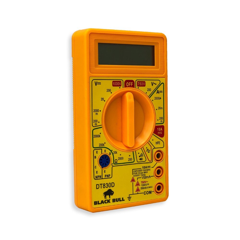 Multímetro Digital Dt-830b para eletrecista Portátil teste elétrico ...