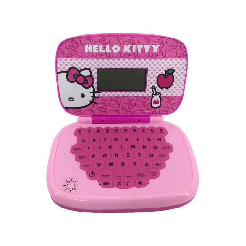 Laptop Infantil Hello Kitty 5912 14 Atividades Candide /Crianças de 03 ...