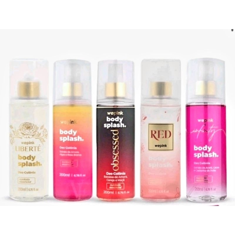 Body Splash 200ml Virgínia Pink Obsessed | Shopee Brasil
