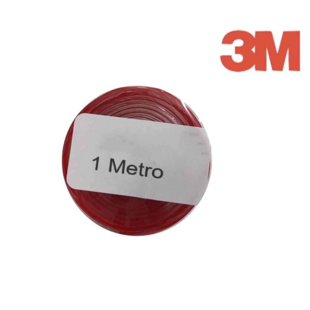 Fita Dupla Face 3M - 15mm - Fita Adesiva Fixa Forte Transparente - Fita VHB - Extra Forte ...