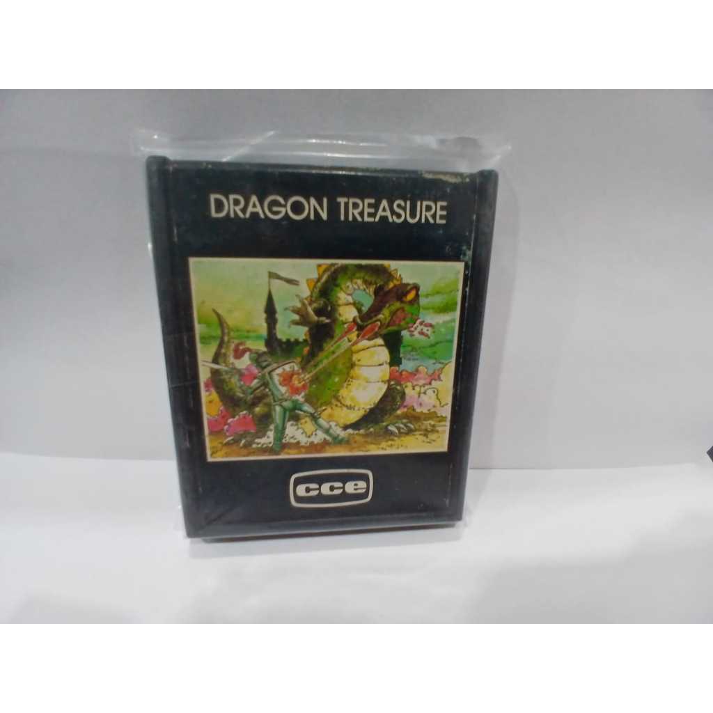 Jogo atari original CCE Dragon treasure | Shopee Brasil