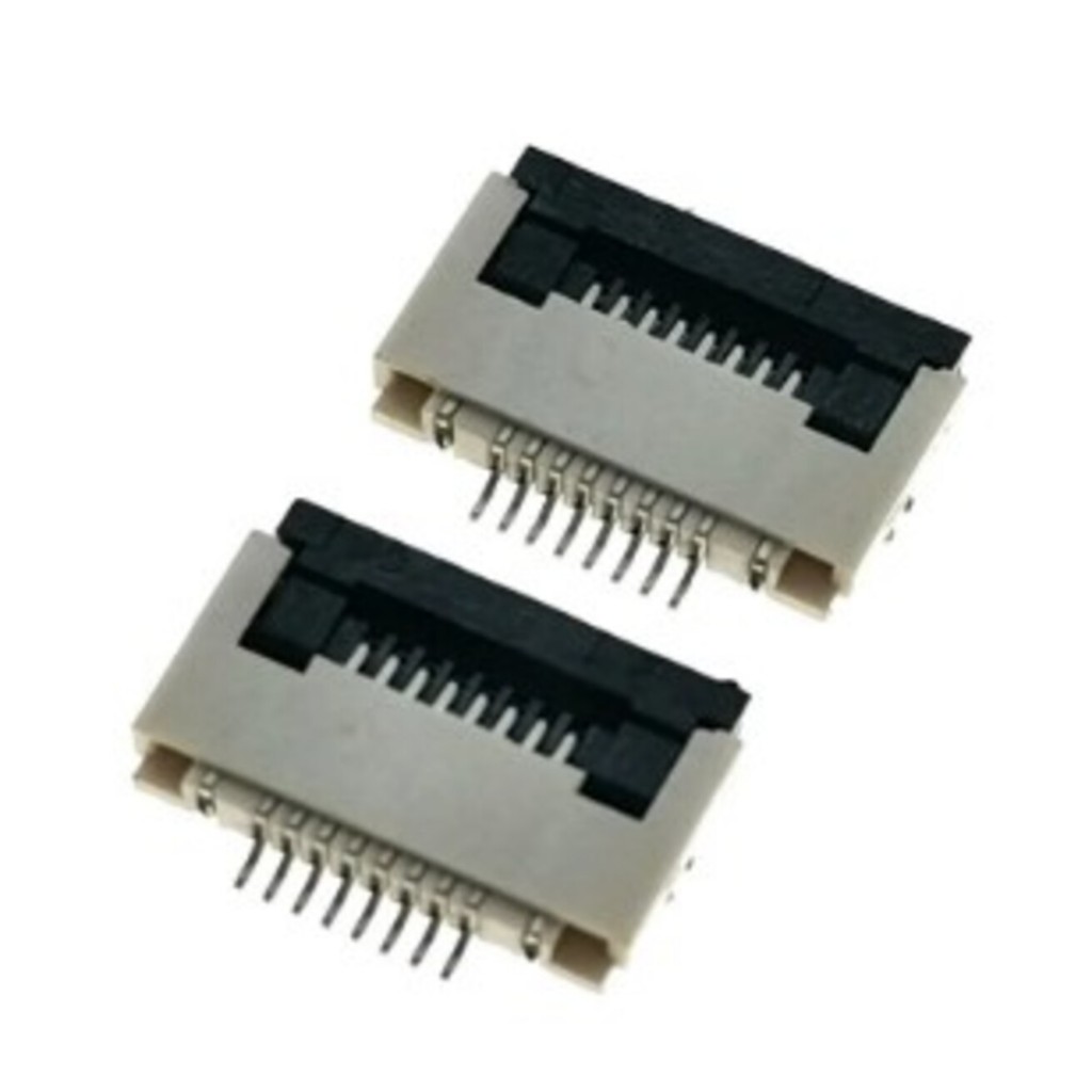 Conector Fpc Ffc (4 Unidades) 8 Pinos 0.5mm Para Interface | Shopee Brasil