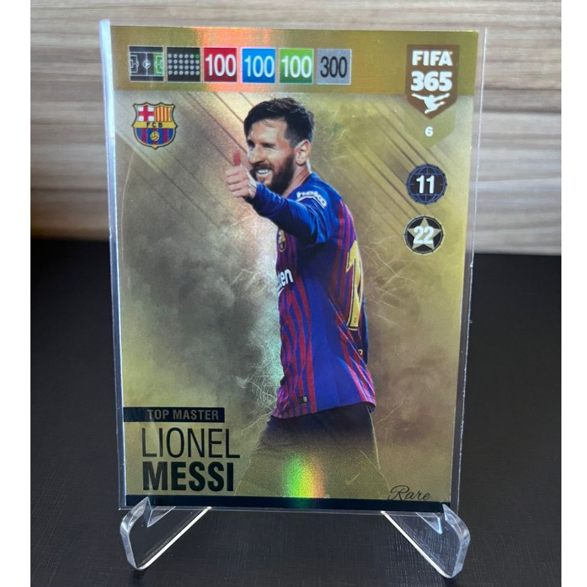 Cards Lionel Messi (Fifa 365 e Champions League) | Shopee Brasil