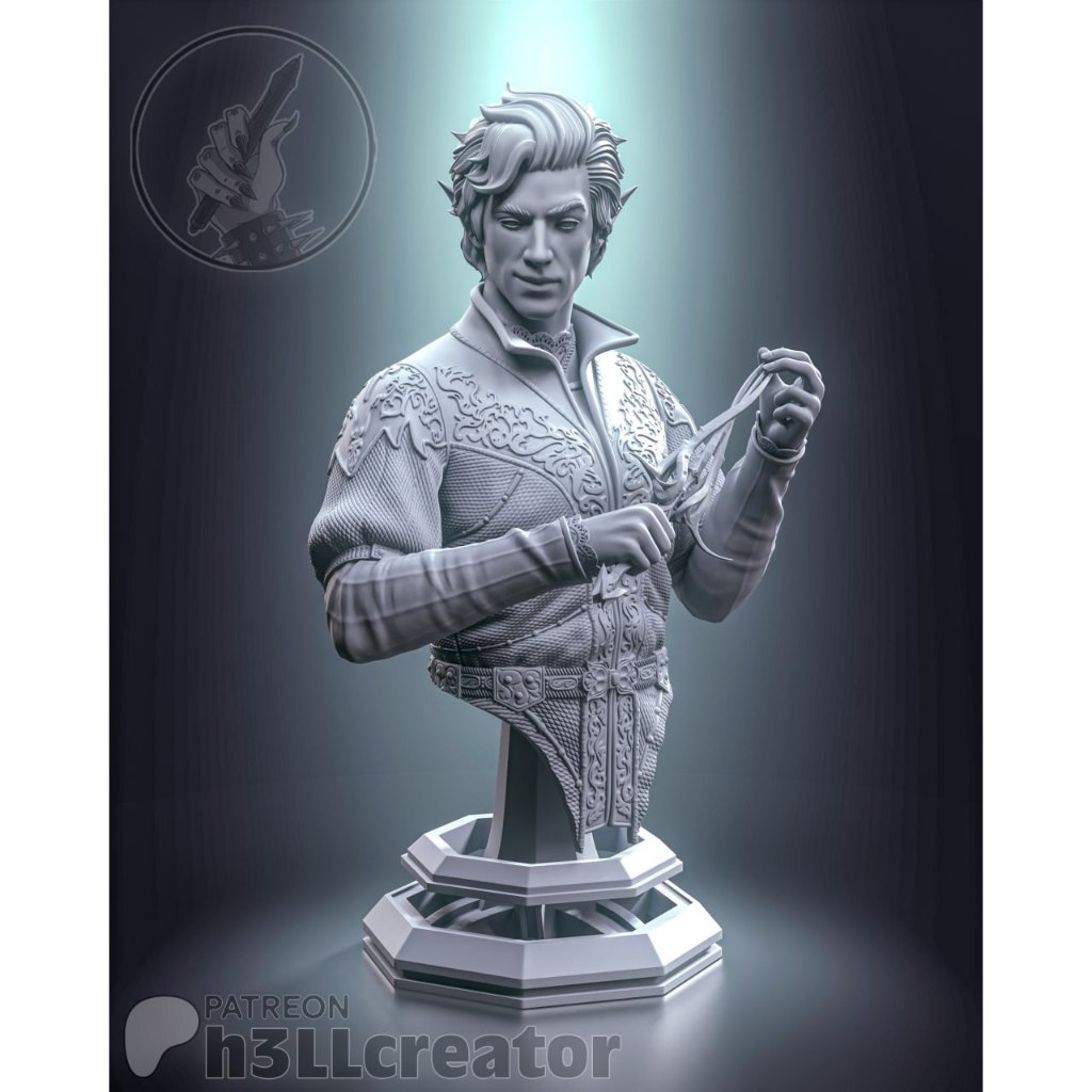Astarion - Baldurs Gate - Action Figure - Colecionavel - Decoração ...