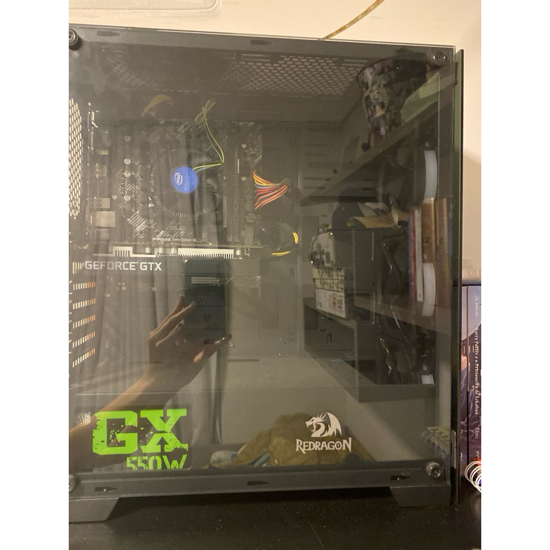 COMPUTADORPC GAMER MK i5 10400F H410M 8GB SSD 240GB GABINETE REDRAGON FONTE 550W GTX 1650 4GB ...