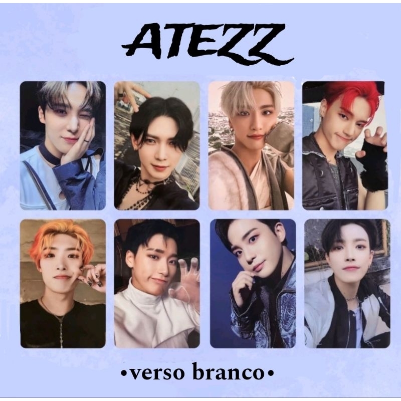 kit photocard ATEZZ | Shopee Brasil