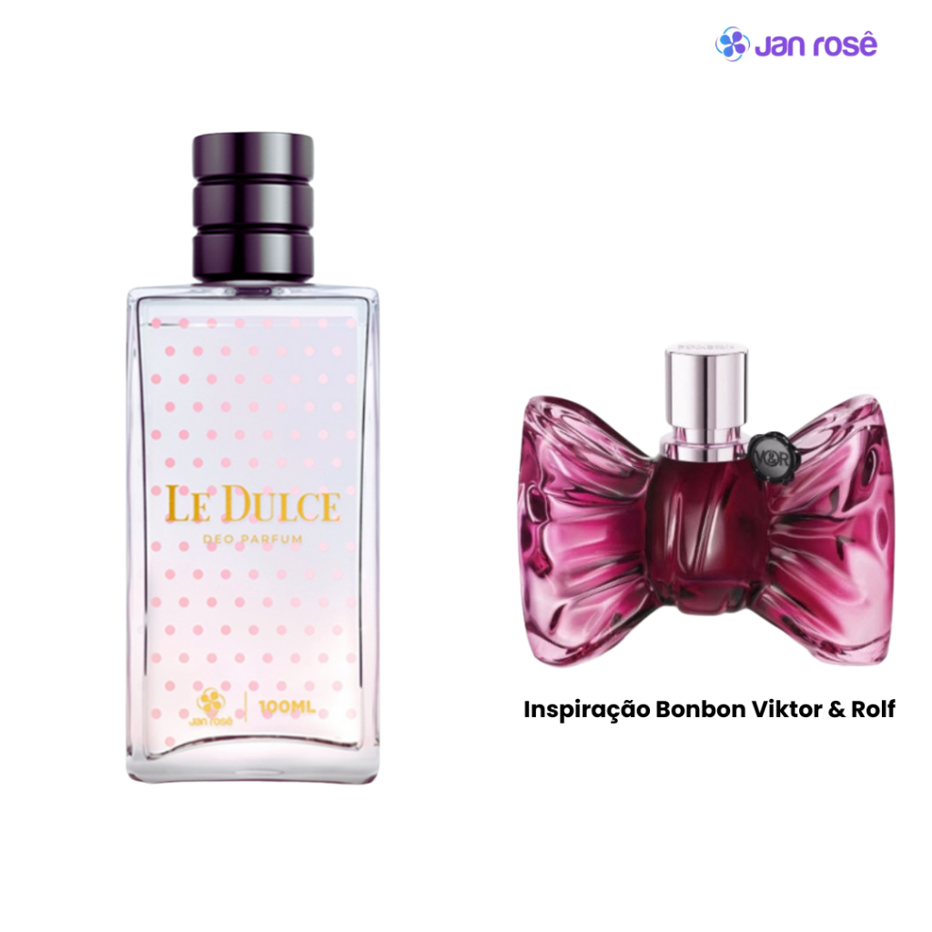 Deo Parfum Le Dulce 100 Ml Jan Rosê | Shopee Brasil
