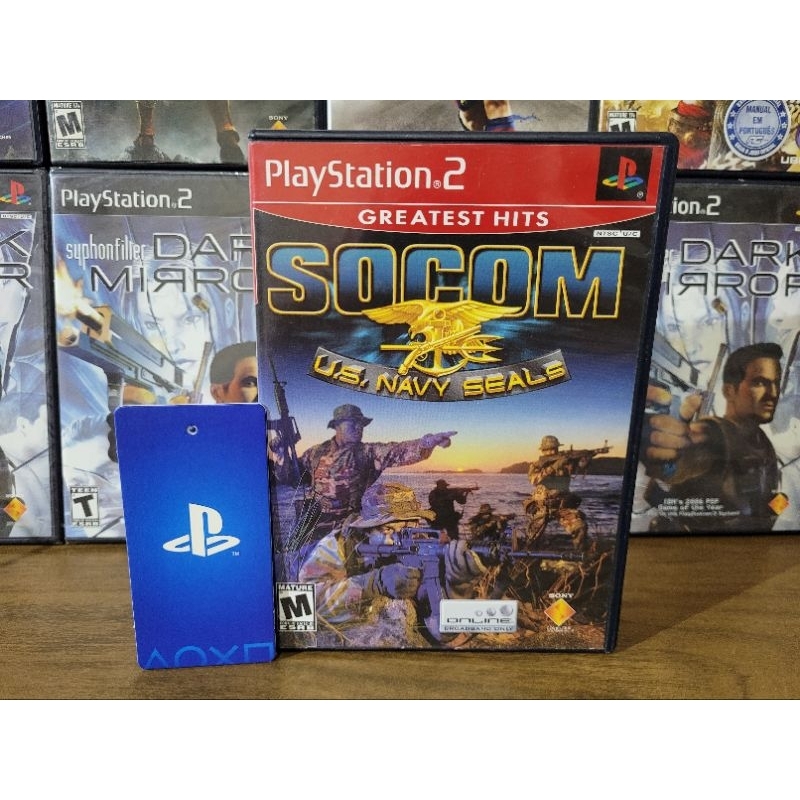 SOCOM PS2 - CD Original Mídia Física | Shopee Brasil