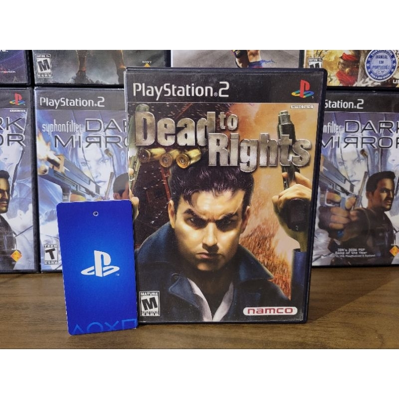 Dead to Rights PS2 - CD Original Mídia Física - Escorrega o Preço