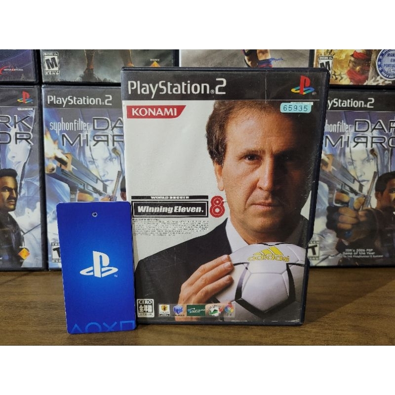 Winning Eleven 8 PS2 - CD Original Mídia Física | Shopee Brasil