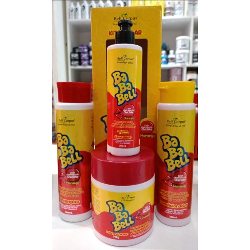 Kit Babalu completo para cabelo,composto shampoo, condicionador ...