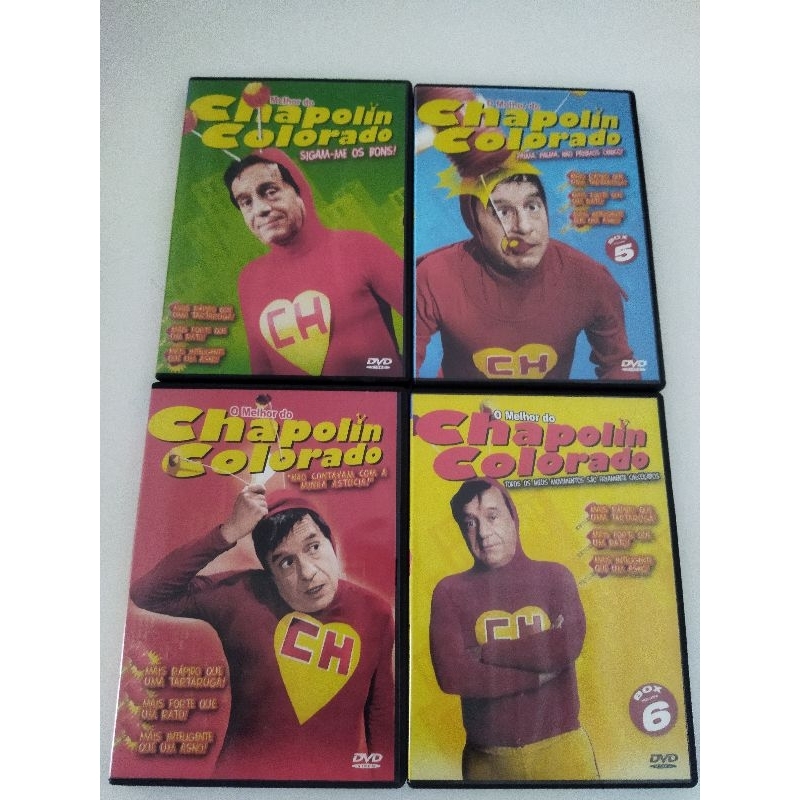 Dvds O Melhor de Chapolin Colorado - 4 dvds | Shopee Brasil Dvds O Melhor de Chapolin Colorado - 4 dvds | Shopee Brasil