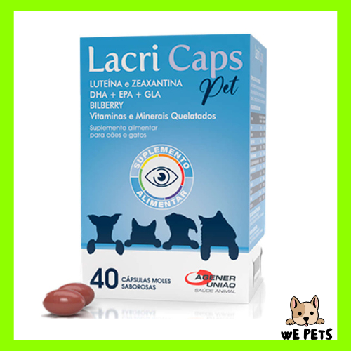 LACRI CAPS PET C/40 CÁPSULAS | Shopee Brasil