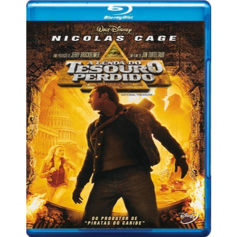 Blu- ray Filme A Lenda do Tesouro Perdido 1 Dublado e Legendado ...