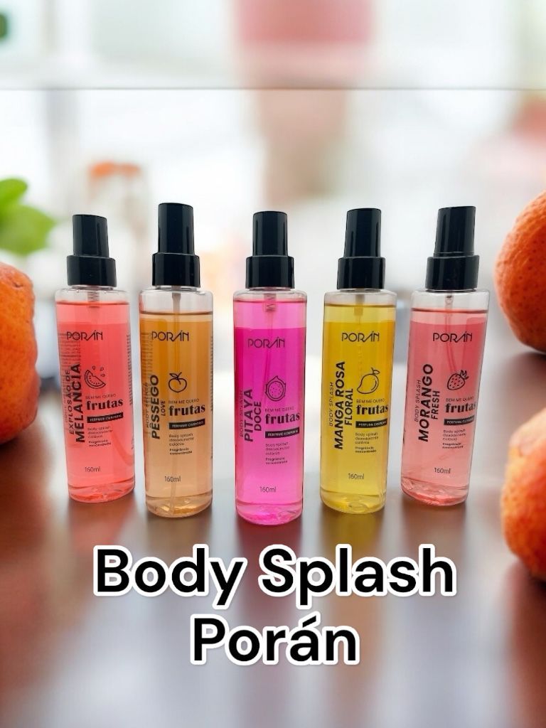 Poran Body Splash Linha Fruta Porán | Shopee Brasil