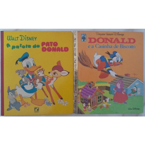 Donald e a casinha de biscoito + A patota do pato Donald -kit 2 ...