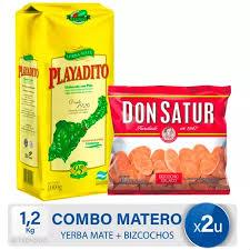 playadito Combo Matero 1 don satur Salado + 1 playadito de 500g ...