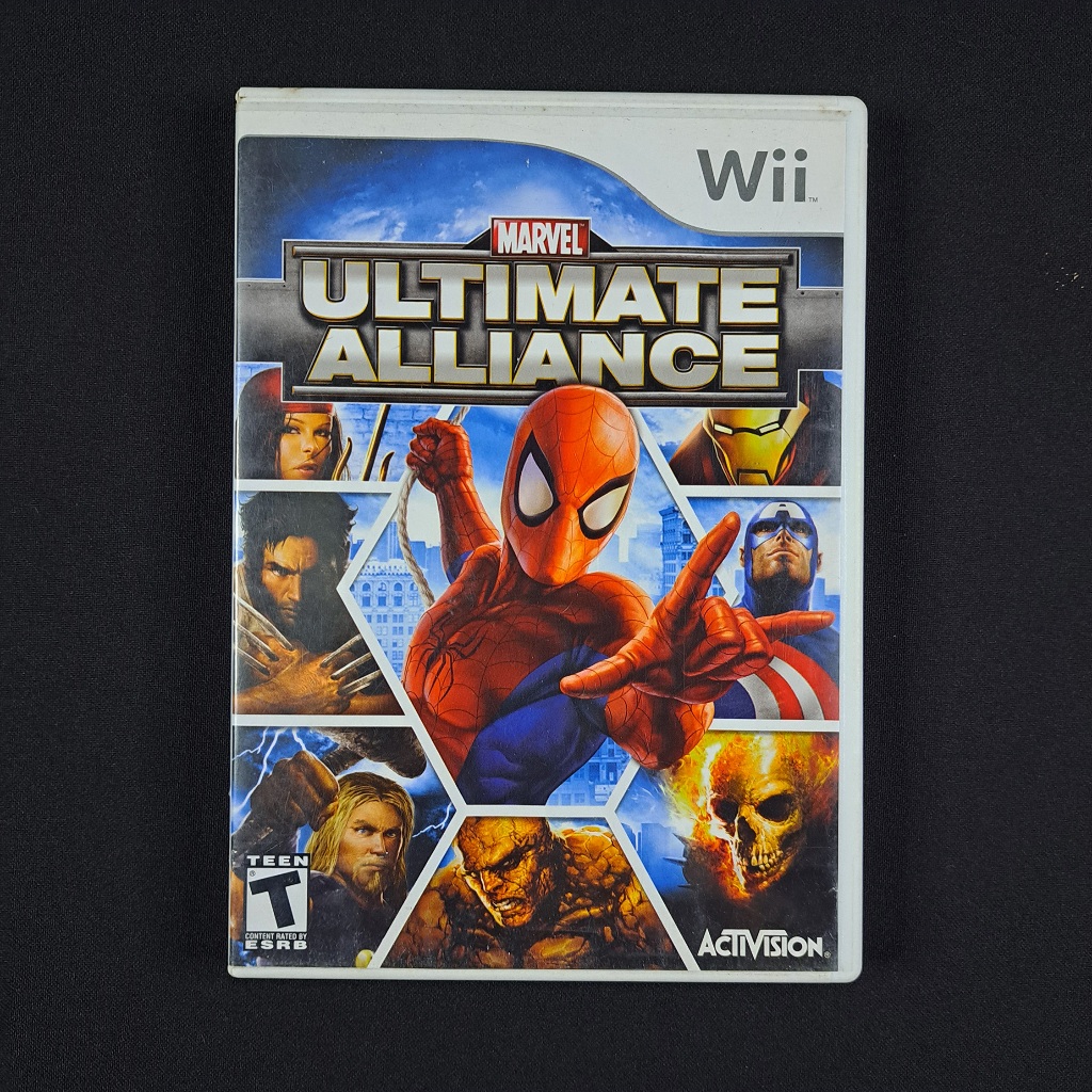 Marvel Ultimate Alliance Original Nintendo Wii. Sem Manual