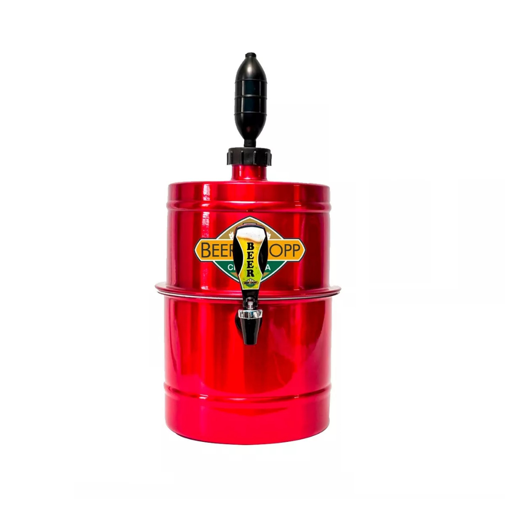 Chopeira 100% Alumínio Cervejeira Cooler Portatil Chopp Gela Em 3 Min ...