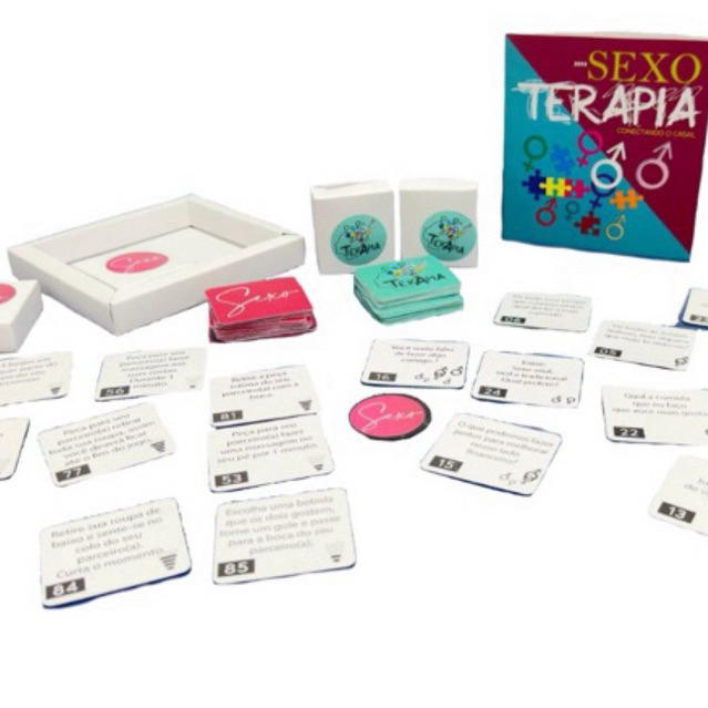 Jogo De Cartas Para Casais - Sexo Terapia Casamento Erótico | Shopee Brasil