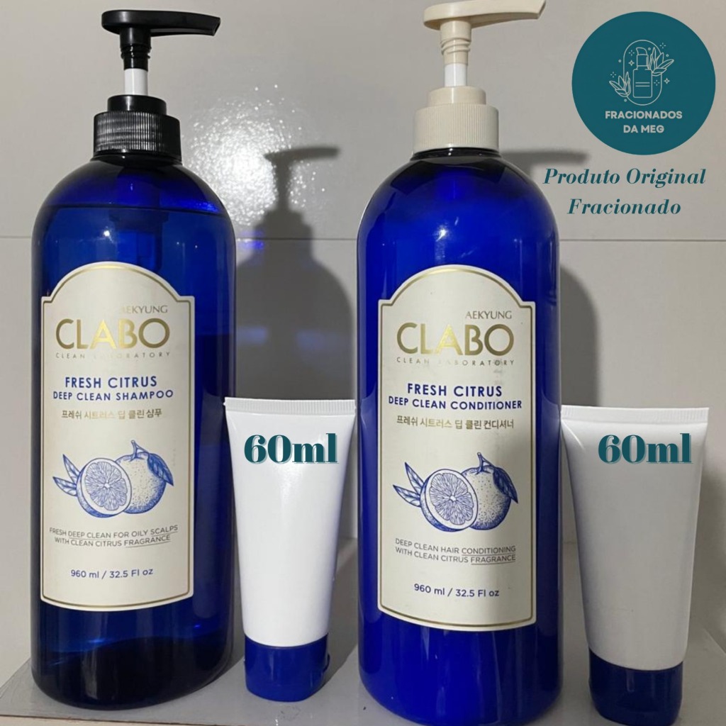 KERASYS CLABO FRESH CITRUS SHAMPOO 60ml E CONDICIONADOR 60ml. | Shopee ...