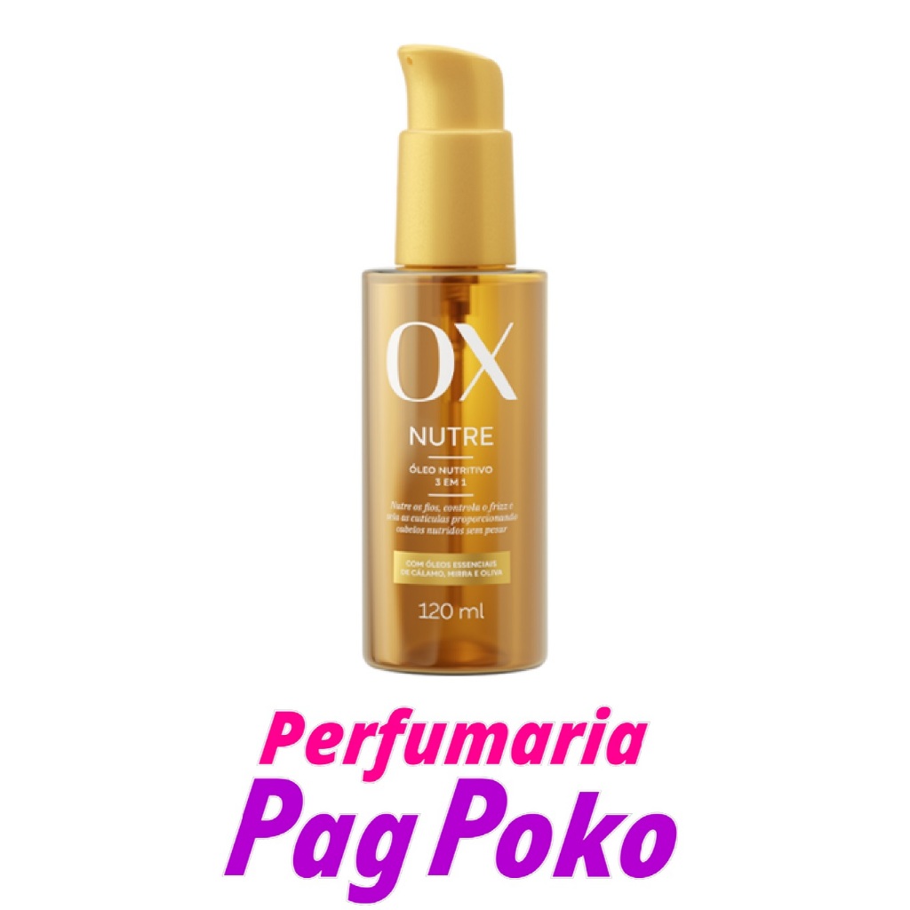 Óleo Nutritivo OX Nutre 120ml | Shopee Brasil