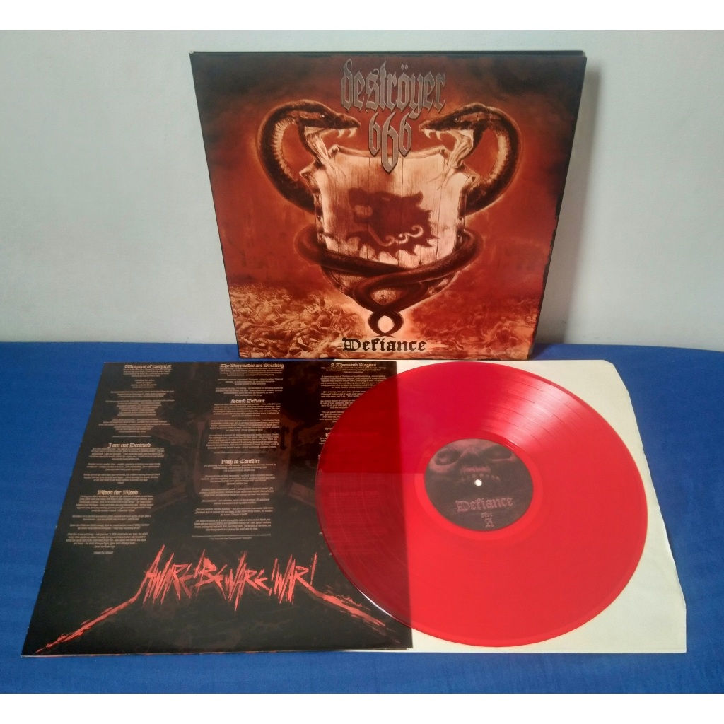 Lp Destroyer 666 - Defiance (deicide, Dismember, Entombed) | Shopee Brasil