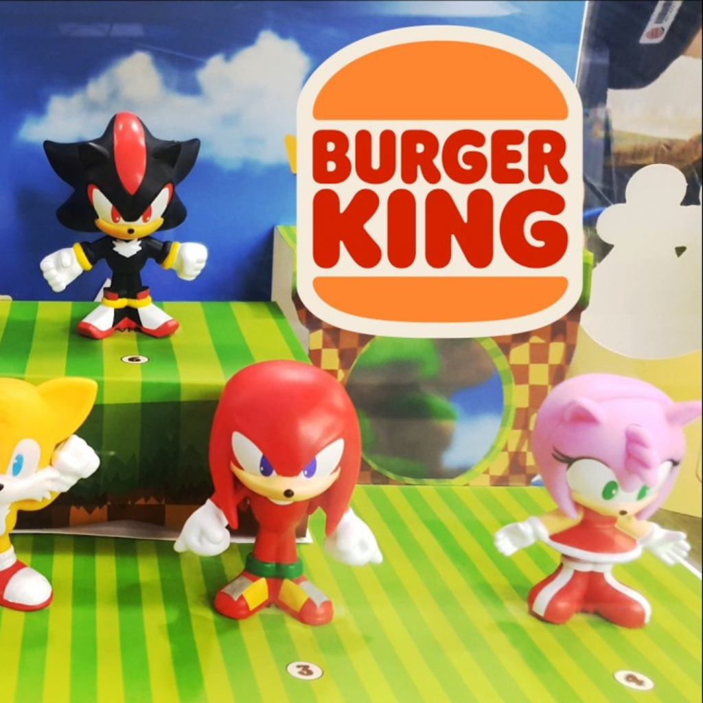 Coleção Completa de Bonecos Sonic The Hedgehog Lacrados - Burger King ...