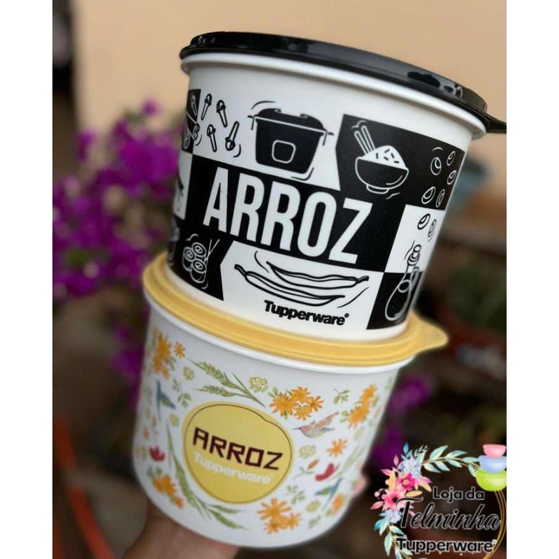 Tupperware Caixa Arroz Pop Box 2kg - variedades | Shopee Brasil