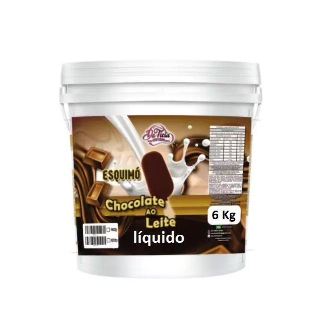 Chocolate Esquimó Líquido 6 Kg | Shopee Brasil