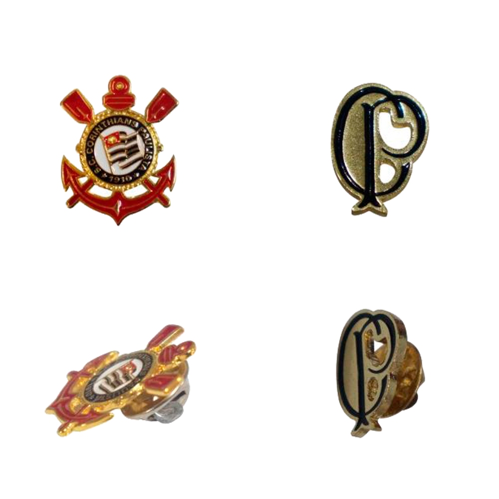 Boton Broche Pin Presente Oficial do Corinthians | Shopee Brasil