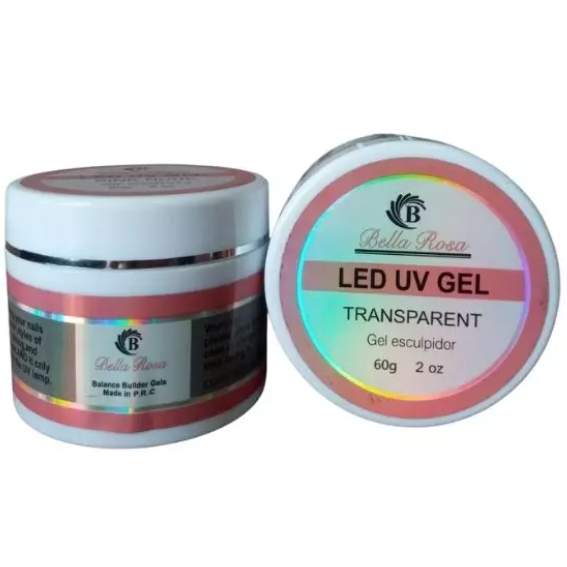 Gel Esculpidor LED UV 60g Transparente – Bella Rosa | Shopee Brasil