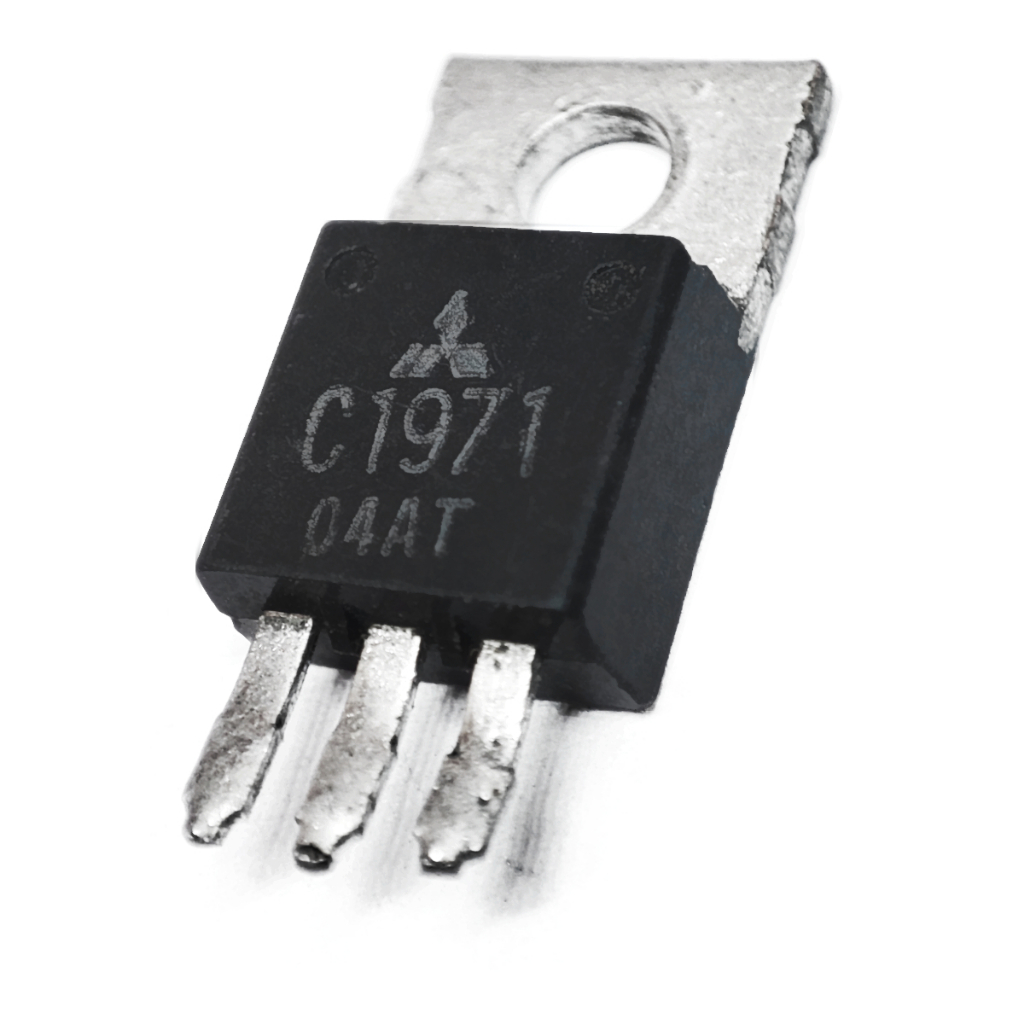 Transistor 2sc1971 C1971 Npn 17v 2a Original Usado | Shopee Brasil