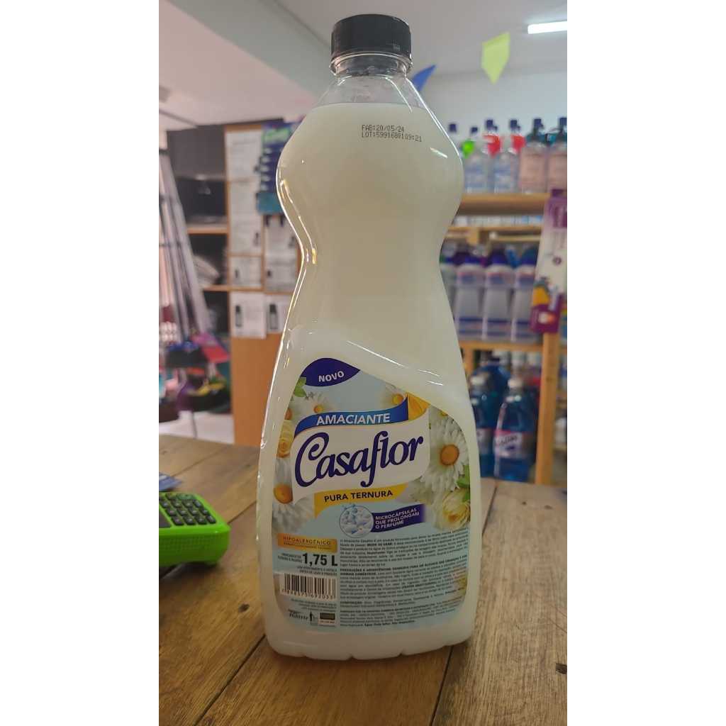 AMACIANTE CASA FLOR PURA TERNURA 1,75L | Shopee Brasil